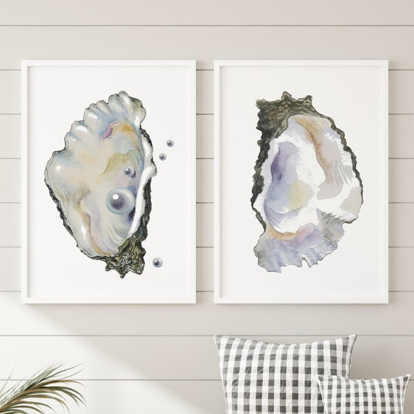 Oyster Shell Art - Etsy