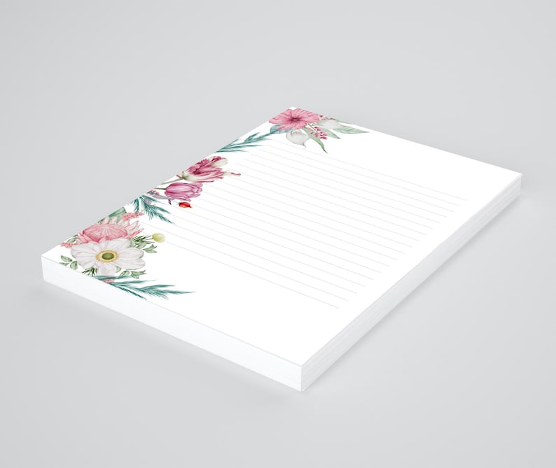 Printable Stationery Stationary Paper Set 40 Digital Paper - Etsy