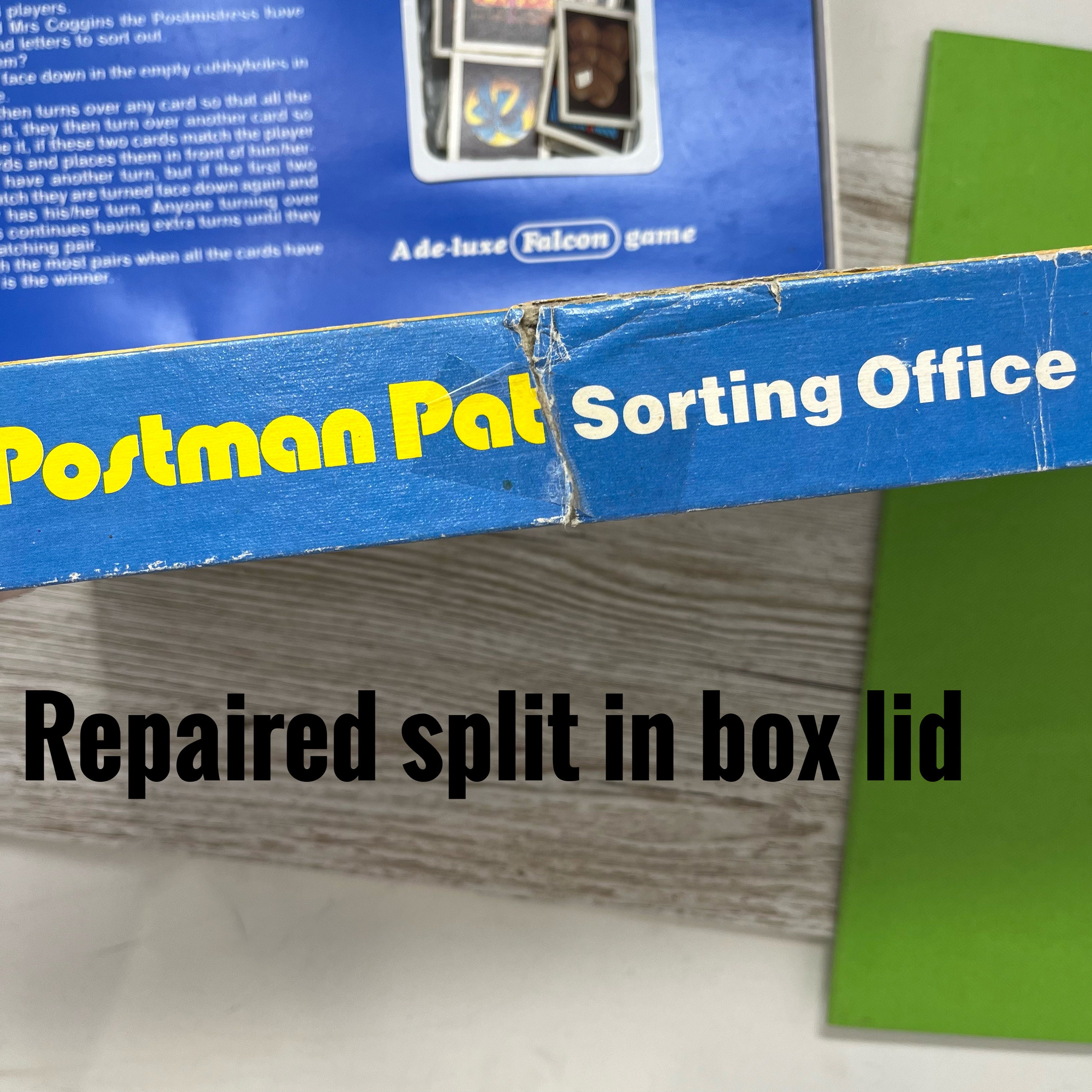 Vintage 1983 Postman Pat Sorting Office Game Matching Pairs - Etsy UK