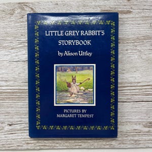 Vintage 1978 Little Grey Rabbit’s Storybook, by Alison Uttley ...