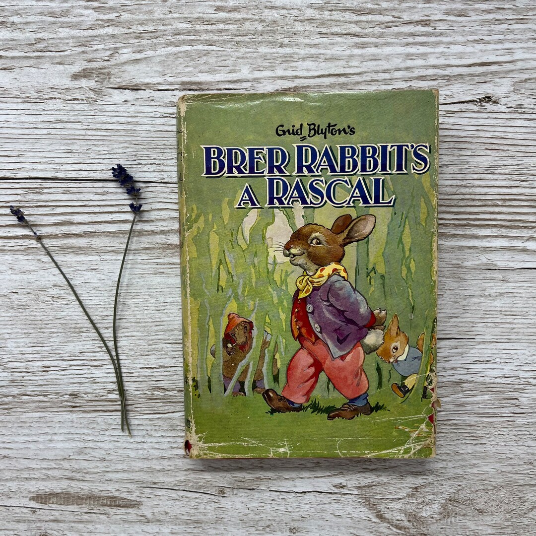 Brer Rabbits A Rascal by Enid Blyton, 1965 Hardback Copy With Original ...