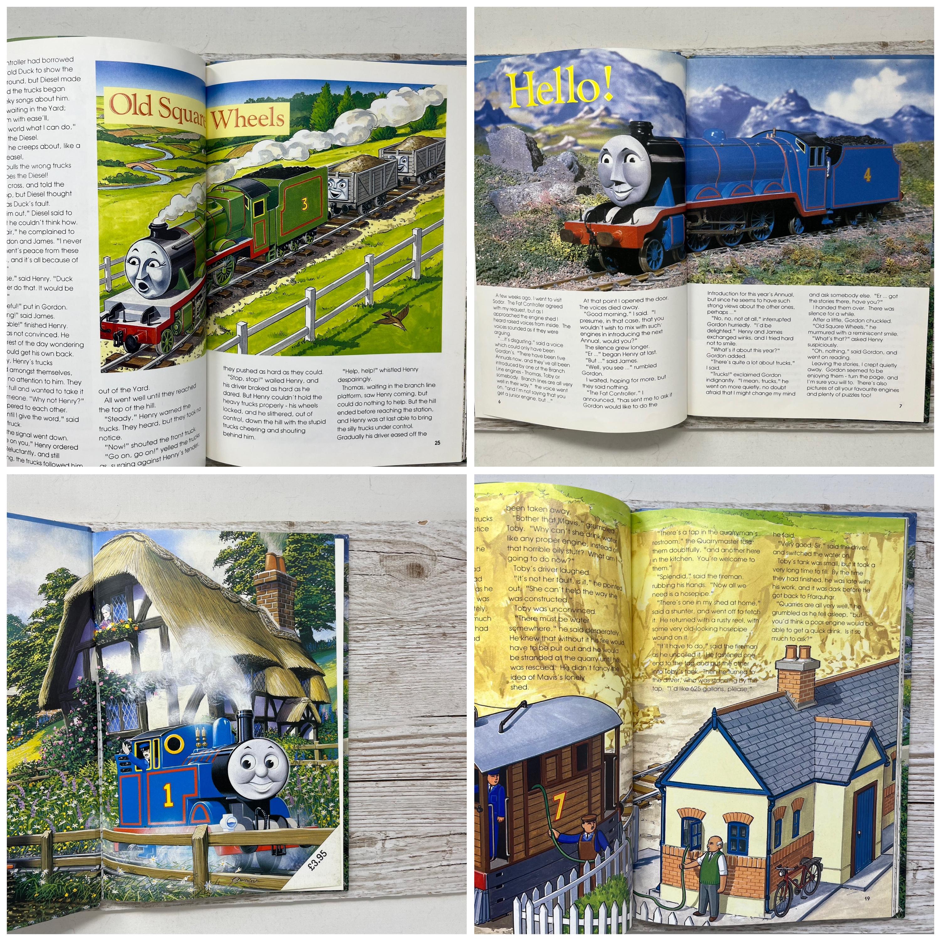 Vintage 1990 Thomas the Tank Engine and Friends Annual, Not Price ...