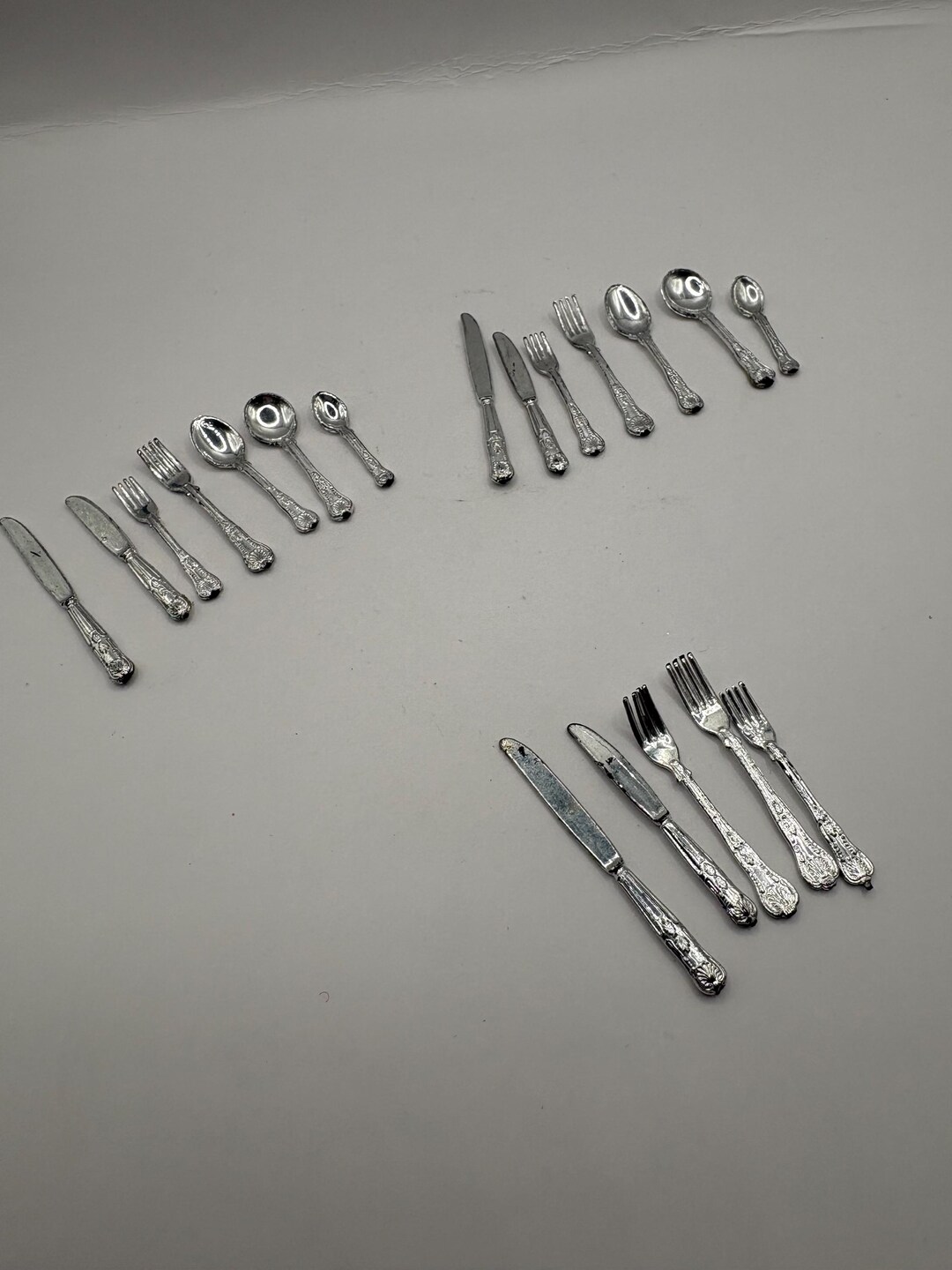 Set of 19 Vintage 1970s Sindy Doll Cutlery, 2 Full Sets + Spares, Marx ...