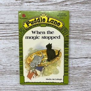 Vintage 1980s-90s, Ladybird Puddle Lane Book, Stage 1 or 2 Reading ...