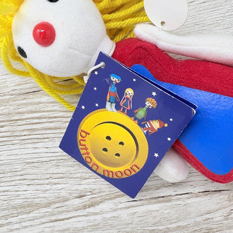 Vintage Early 2000s Button Moon Tina Teaspoon Collectible Plush Toy ...