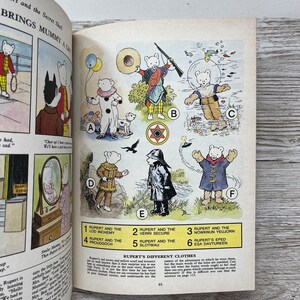 Vintage 1978 Rupert Bear Annual, Daily Express Collector Annual, Not ...