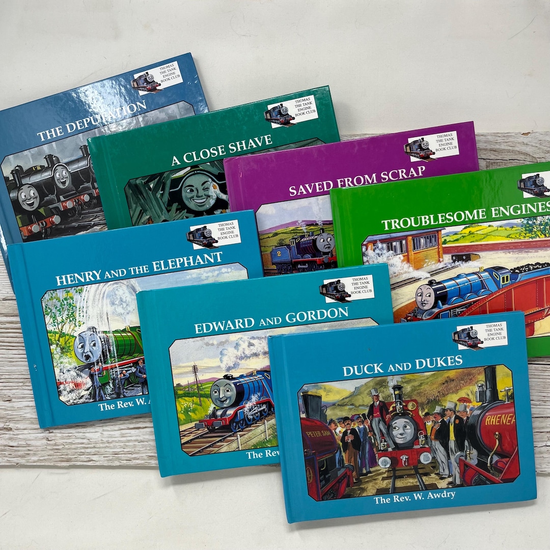 Rare Vintage 1994-1995 Thomas the Tank Engine Book Club Children’s ...