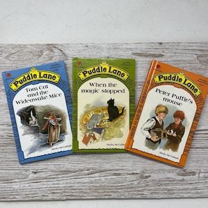 Vintage 1980s-90s, Ladybird Puddle Lane Book, Stage 1 or 2 Reading ...