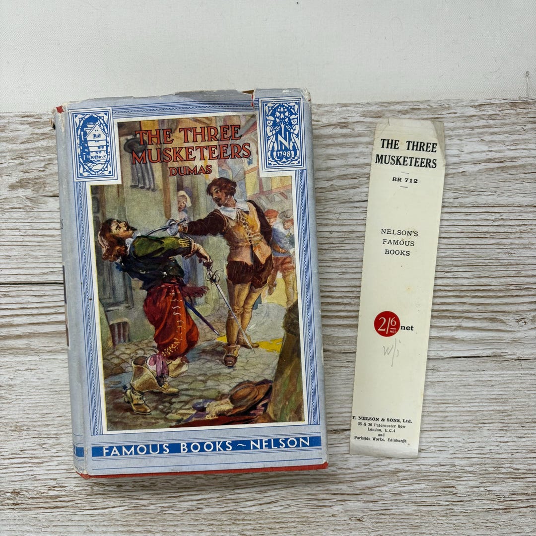 Vintage Late 1930s the Three Musketeers by Alexandre Dumas, Original ...