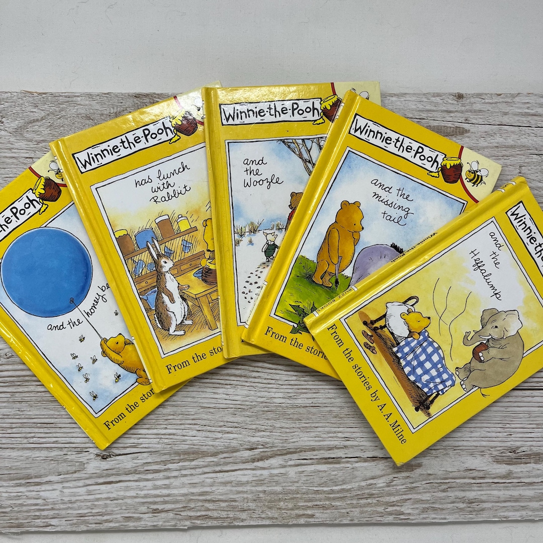 RARE Vintage 1990s Winnie-the-pooh Buzz Books, Children’s Story Books ...