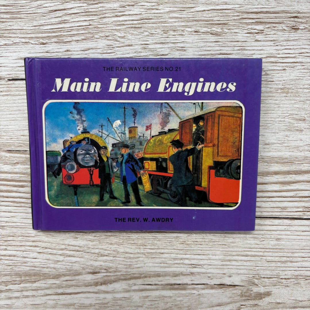 Vintage 1985 Thomas the Tank Engine the Railway Series Main Line ...