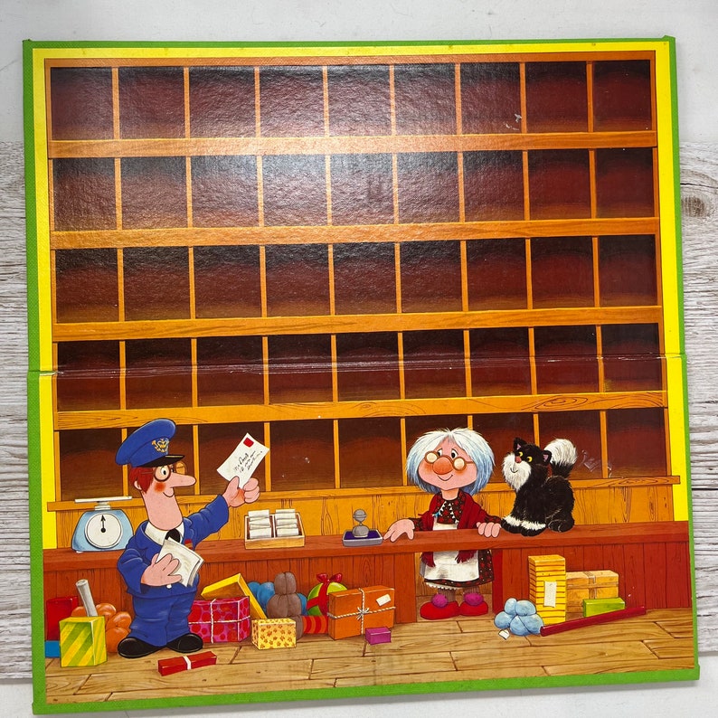 Vintage 1983 Postman Pat Sorting Office Game Matching Pairs - Etsy UK