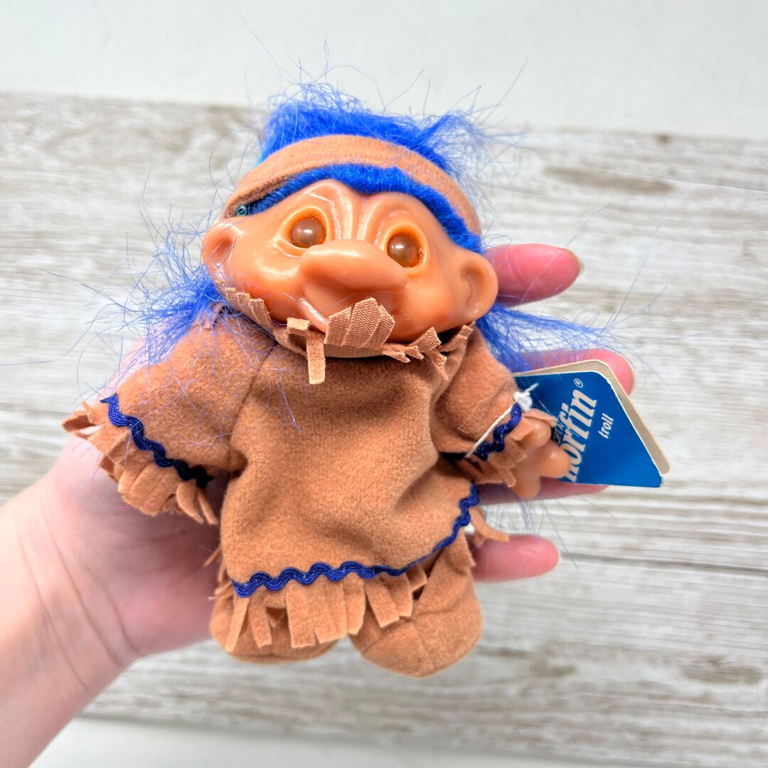 Vintage 1986 Norfin Littlefeather Dam Troll With Original Swing Tag ...