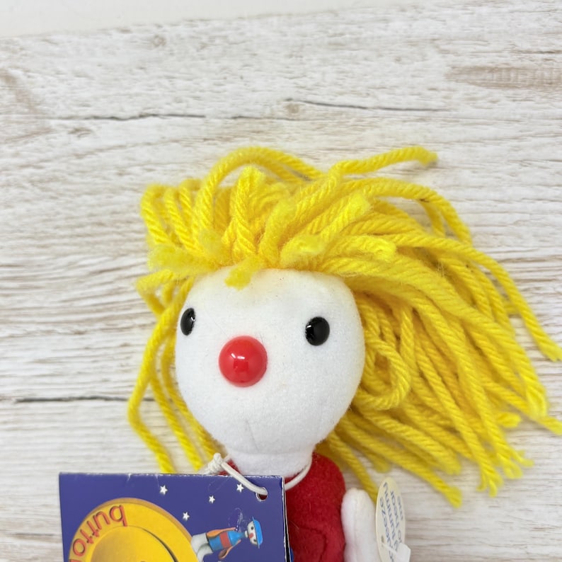 Vintage Early 2000s Button Moon Tina Teaspoon Collectible Plush Toy ...