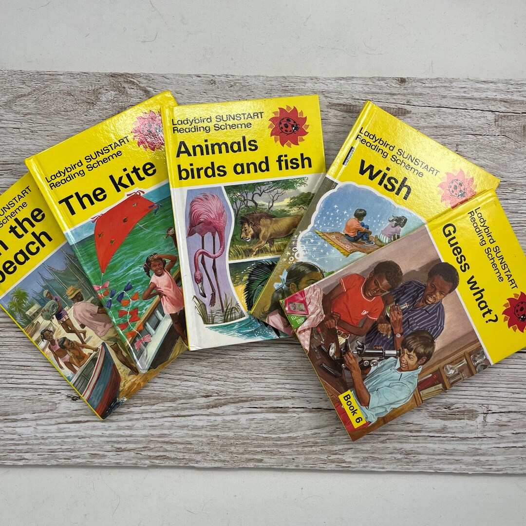 Vintage Ladybird Sunstart Reading Scheme 1970s Educational Children’s ...