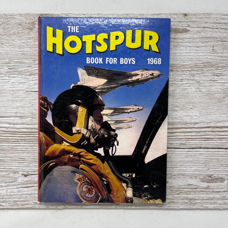Vintage 1968 Hotspur Book for Boys Annual, Not Price Clipped - Etsy