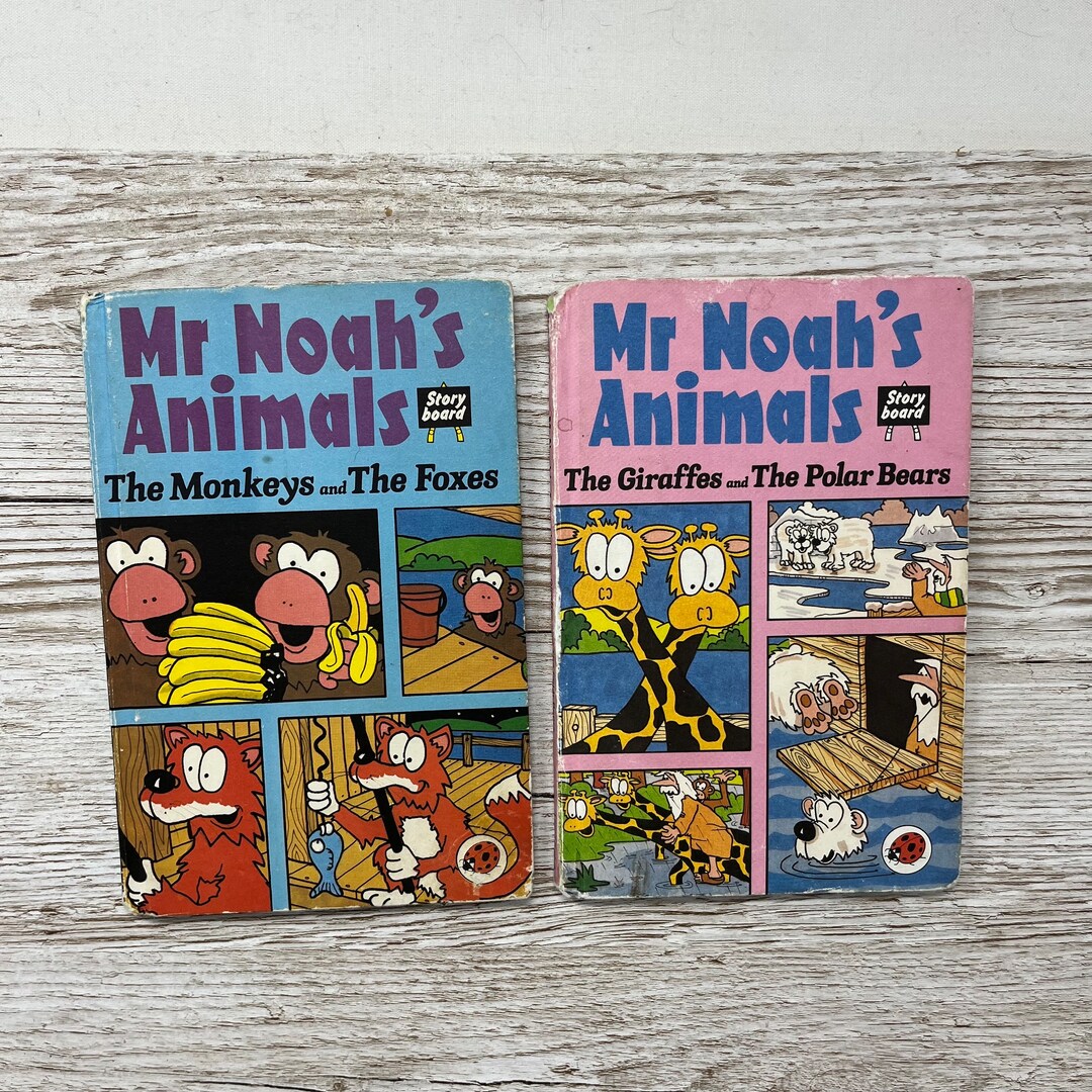 Vintage 1980s Ladybird Mr. Noah’s Animals Story Board Books, Choice of Title - Etsy