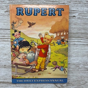 Vintage 1978 Rupert Bear Annual, Daily Express Collector Annual, Not ...