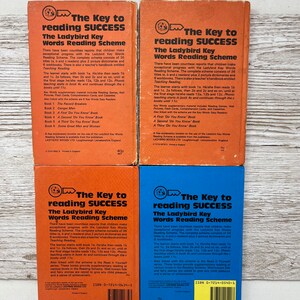 Vintage 1980s Ladybird Key Words Reading Scheme Childrens Educational ...