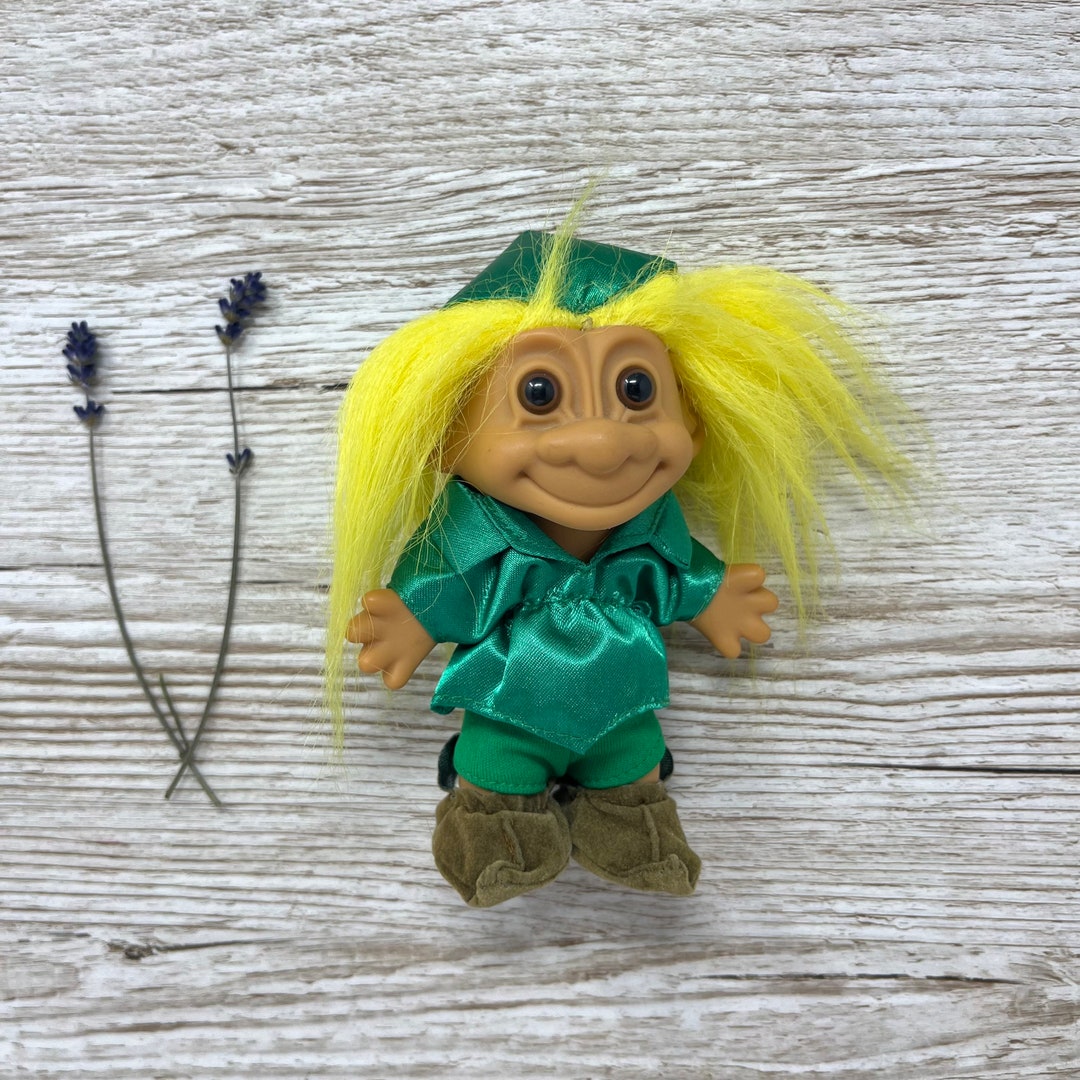 Vintage 1990s Peter Pan Storybook Russ Troll, Near Mint Condition - Etsy