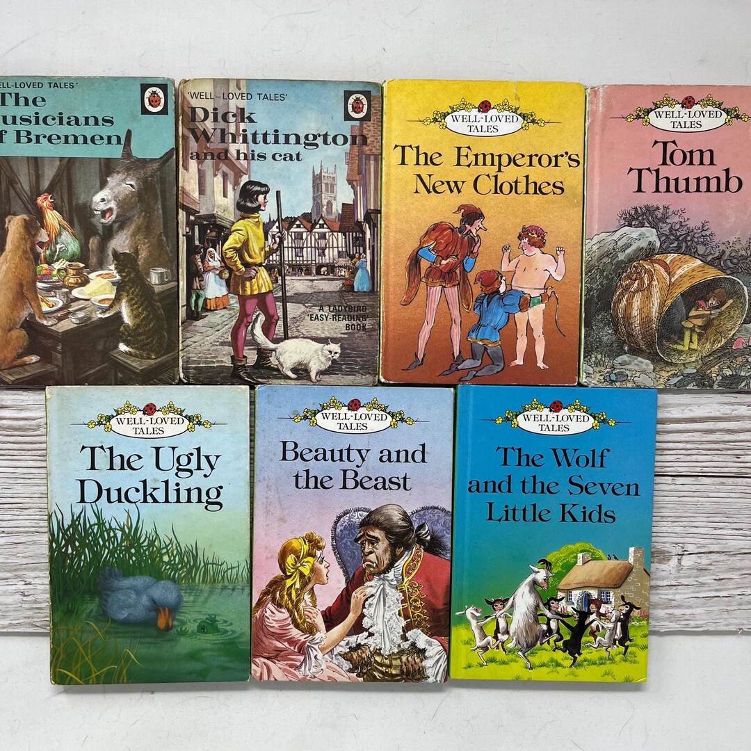 Vintage Ladybird Books, Well-loved Tales Choice of Titles, 1960s, 70s ...