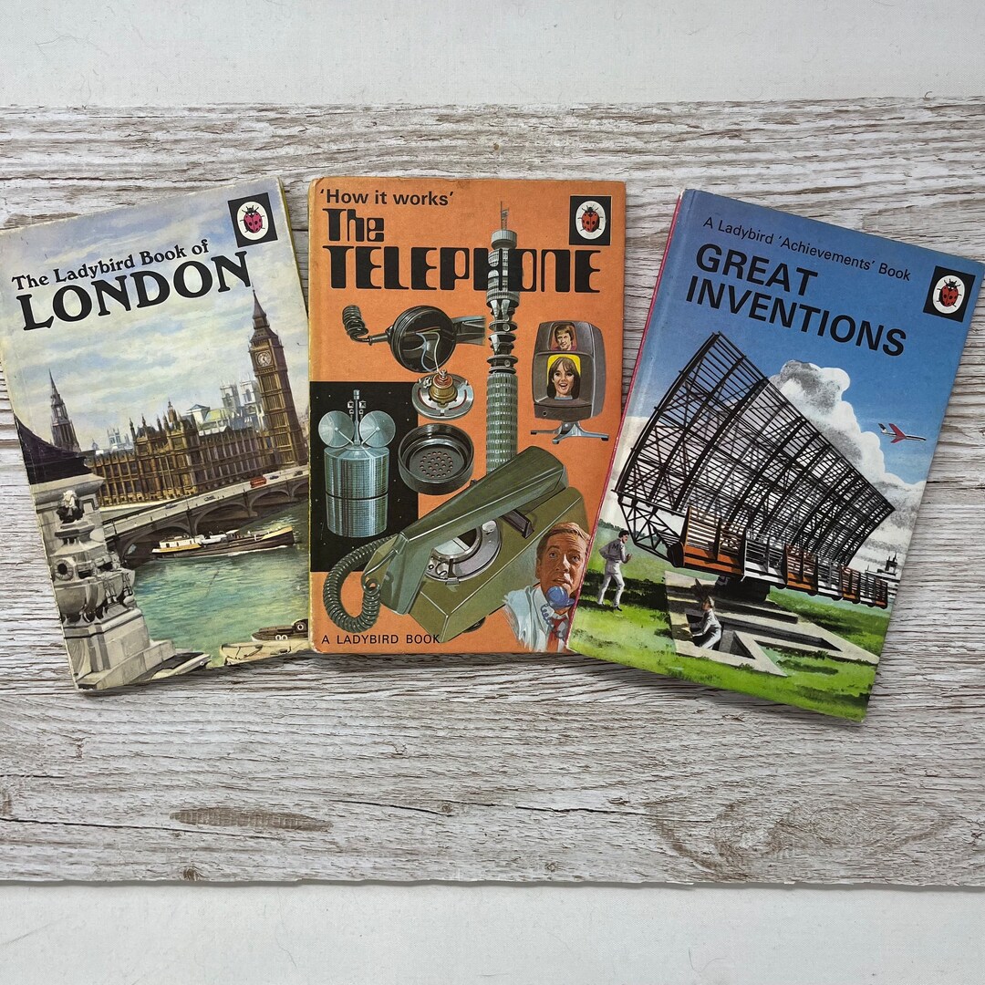 Vintage 1975 Ladybird Books, Miscellaneous Choice of Titles in ...