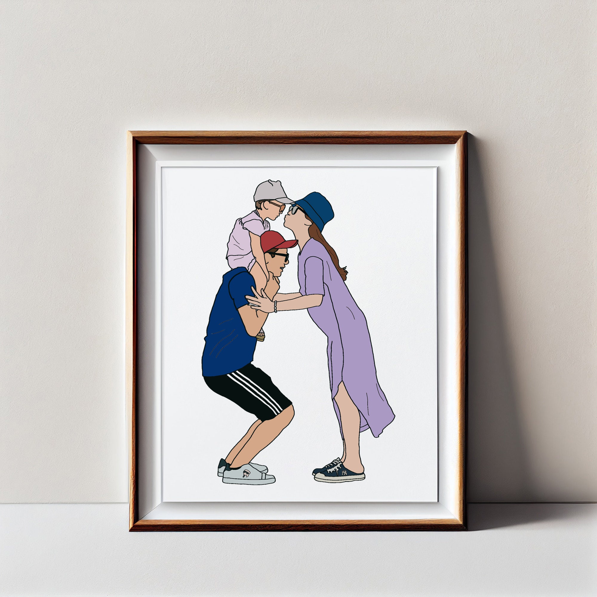 Custom Outline Photo Art, Portrait From Photo, Custom Photo Gifts ...