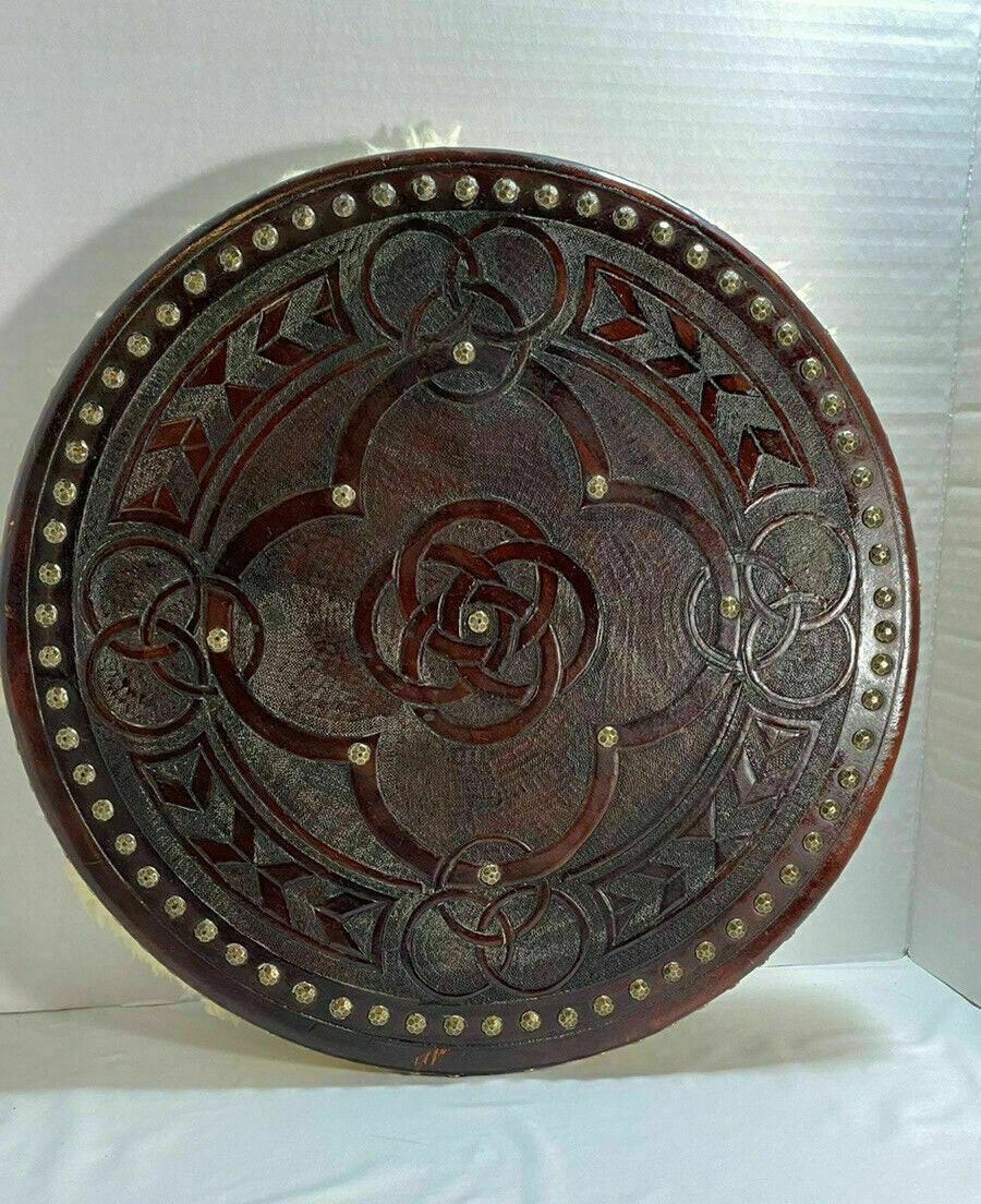 Medieval Wooden Viking Celtic Scottish Targe Round Shield - Etsy