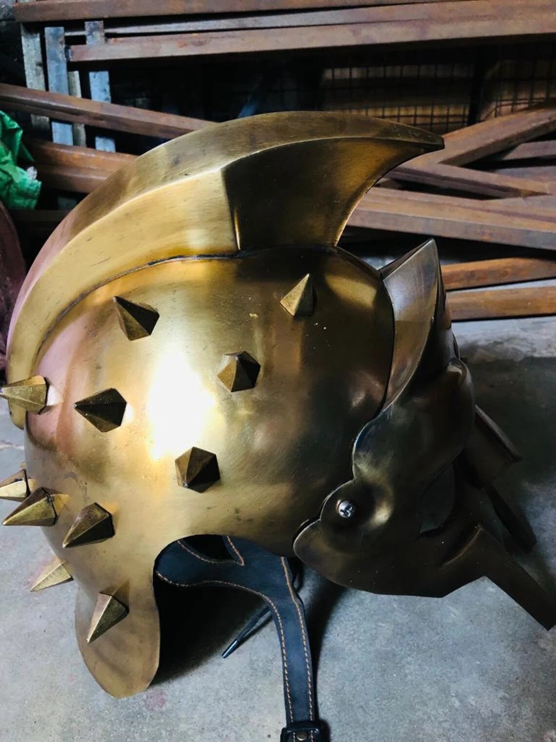 Medieval Gladiator Maximus Helmet Knight Maximus Armor Helmet - Etsy