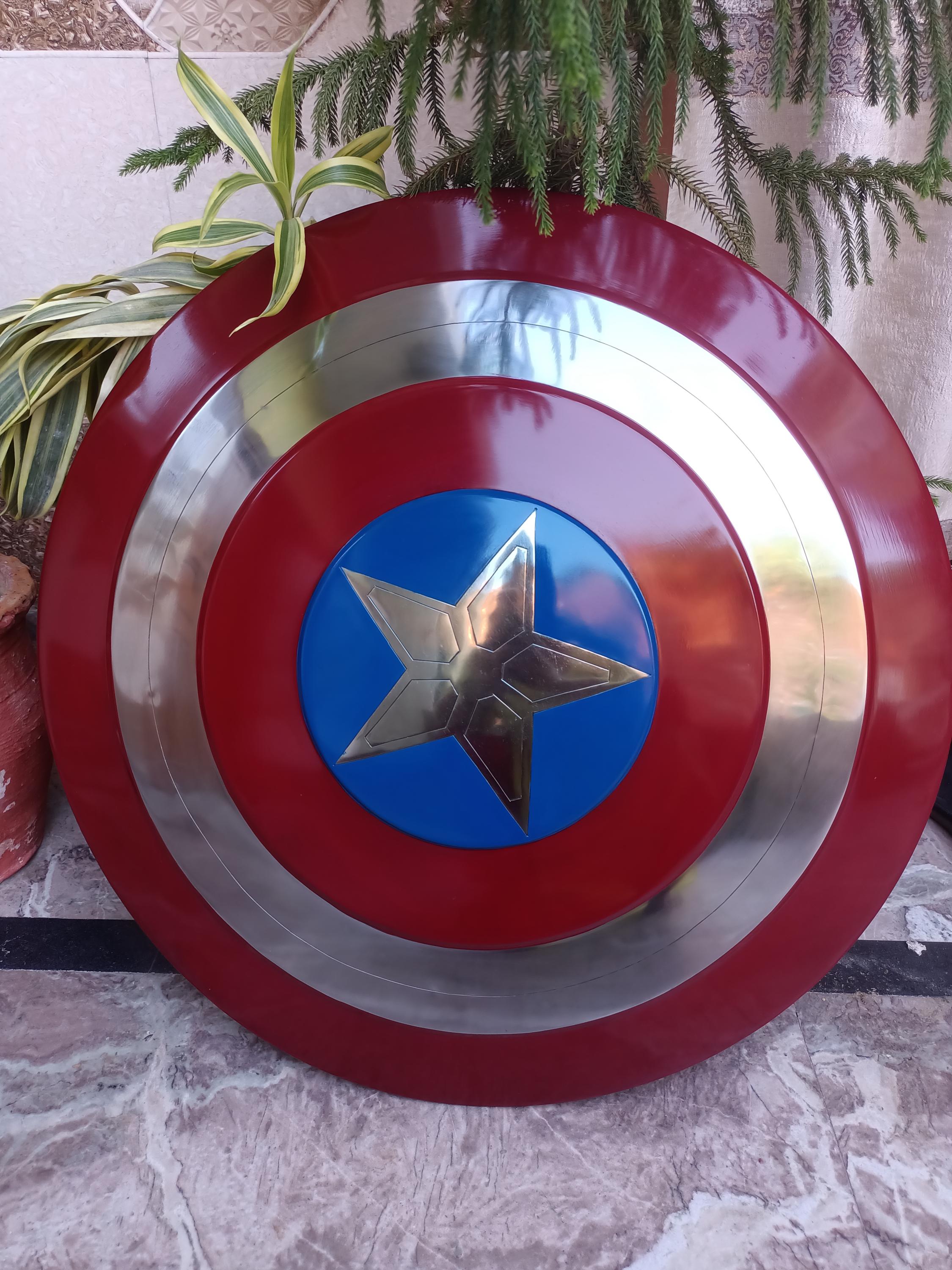 Captain America Winter Soldier Shield Metal Pro - Etsy