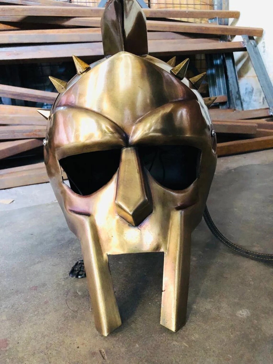 Medieval Gladiator Maximus Helmet Knight Maximus Armor Helmet - Etsy