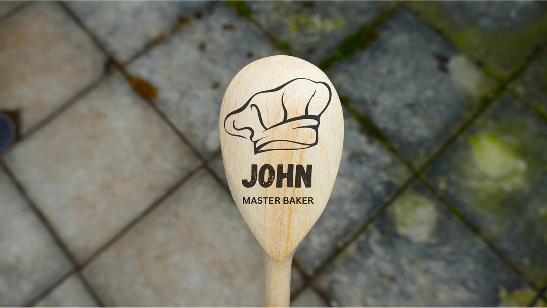 Personalised Engraved Wooden Spoon - Choose Whatever Text You Want! - Etsy