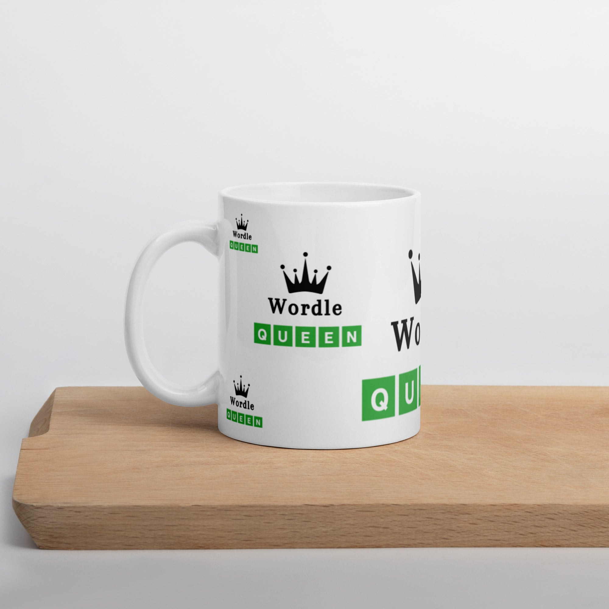 Wordle Queen Mug, Wordle Birthday Gift, Mothers Day Gift, Wordle Gift ...