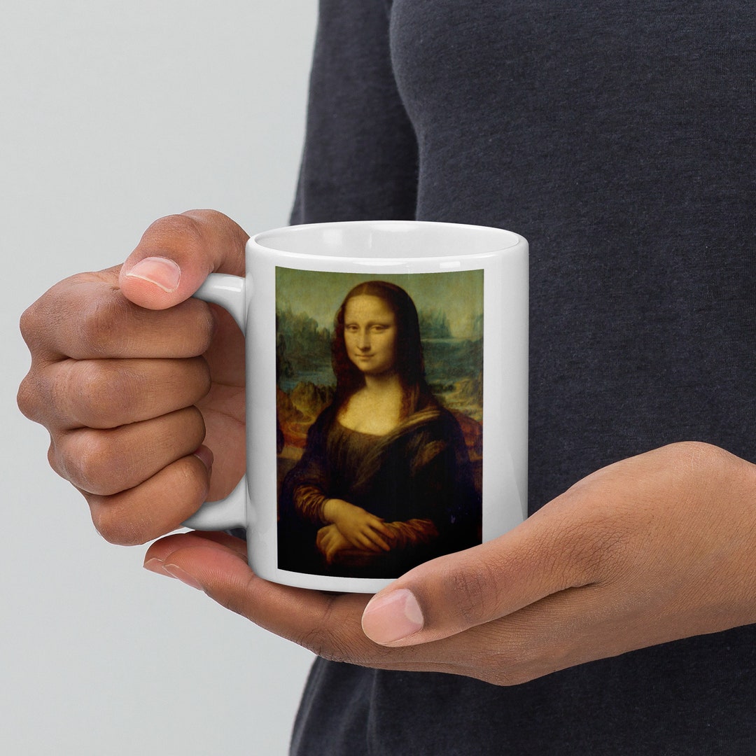Mona Lisa Mug, Leonardo Da Vinci Mug, Leonardo Collection, Leonardo Da ...