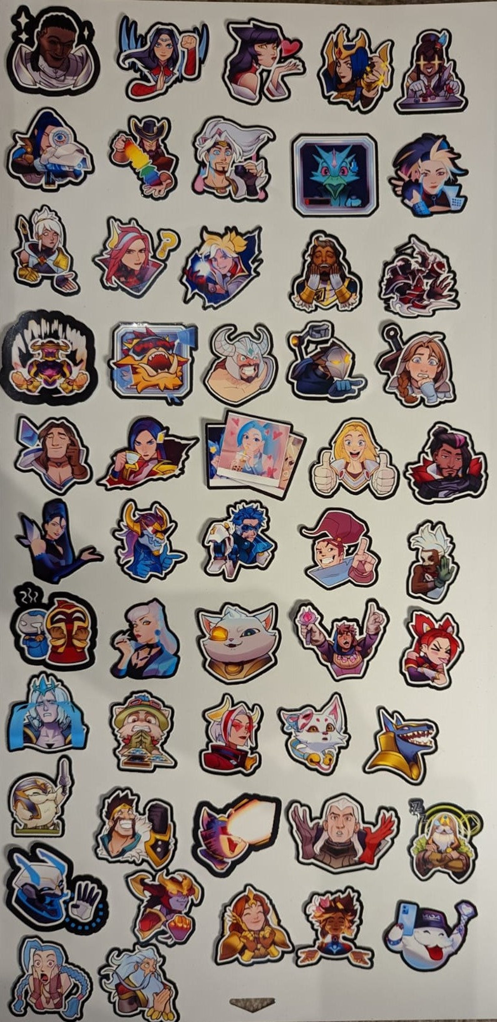 League of Legends/ Runeterra Emotes Stickers\ 3 Pcs in a Pack - Etsy