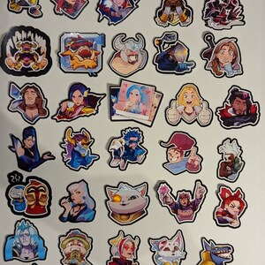 League of Legends/ Runeterra Emotes Stickers\ 3 Pcs in a Pack - Etsy