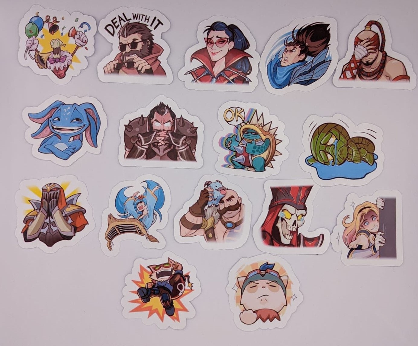 League of Legends Emotes Stickers 36 Pcs - Etsy