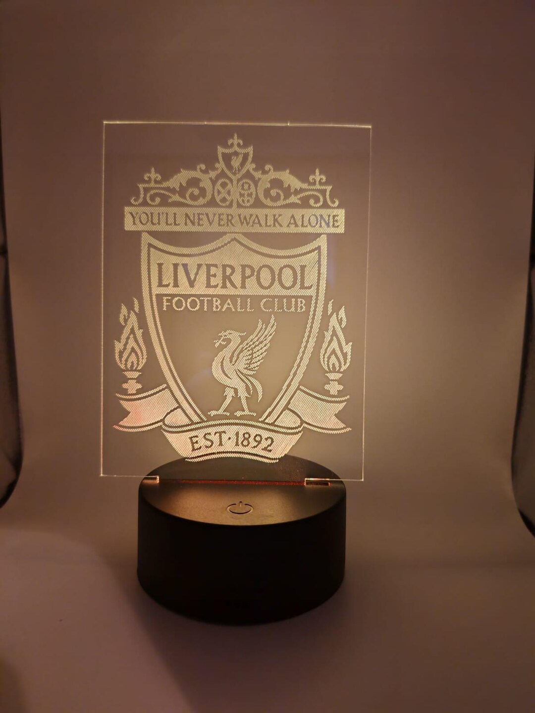 Liverpool FC LED Base Lampperfect for Fans - Etsy