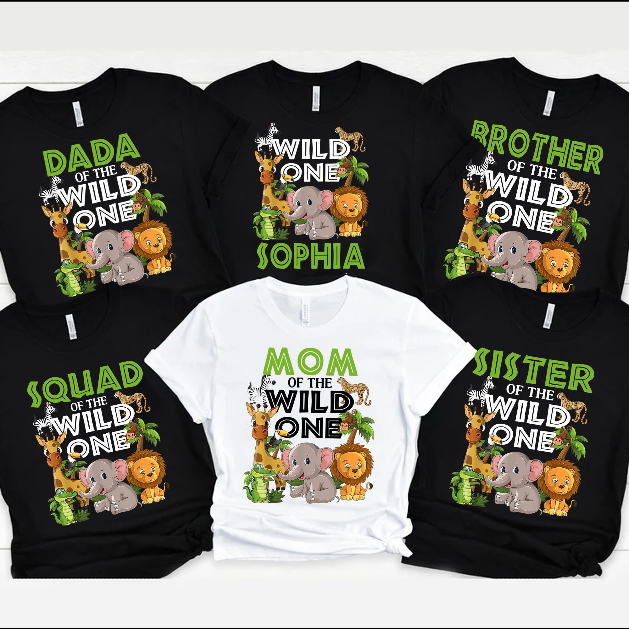 Wild One Family Matching Shirts Wild One Birthday Boywild - Etsy