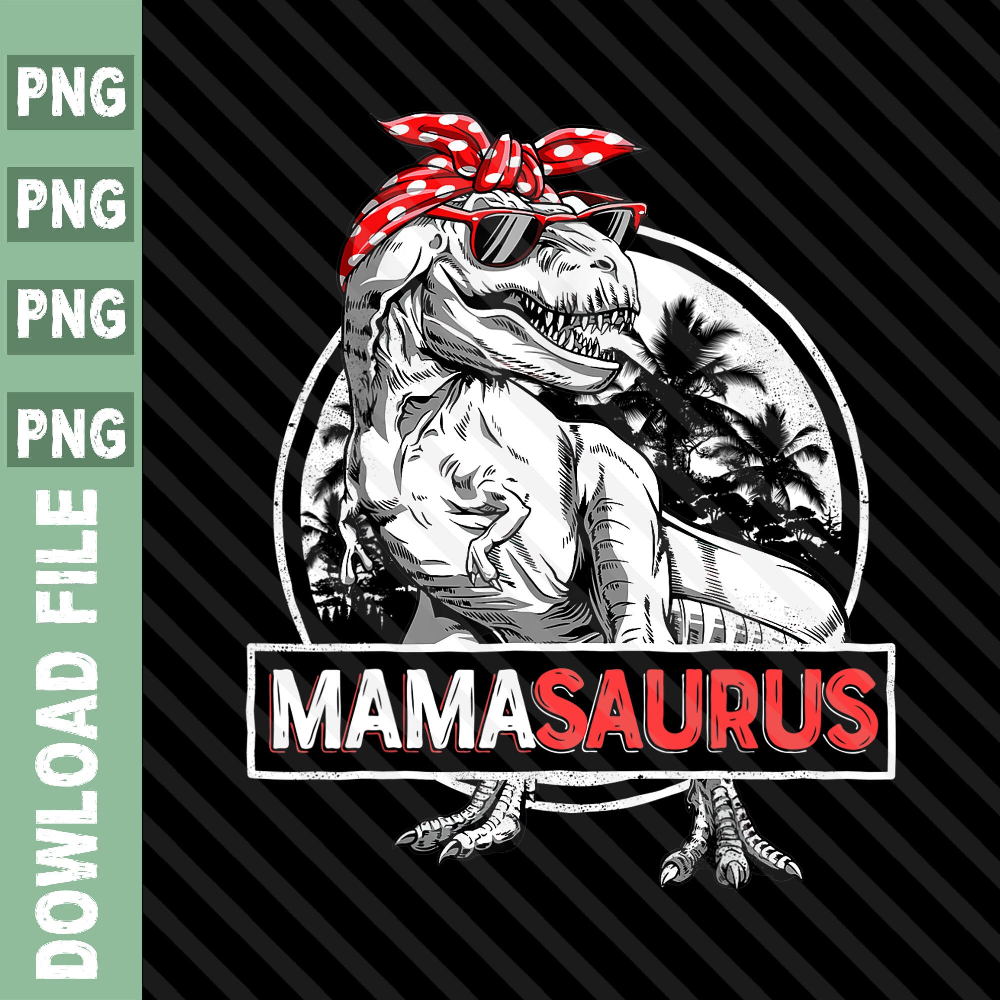 Mamasaurus PNG cumpleaños Dinosaurio Png Coincidencia de - Etsy México