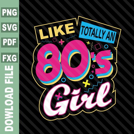 I Love the 80s Svg 80s Retro Svg 80s Party Svg Birthday - Etsy