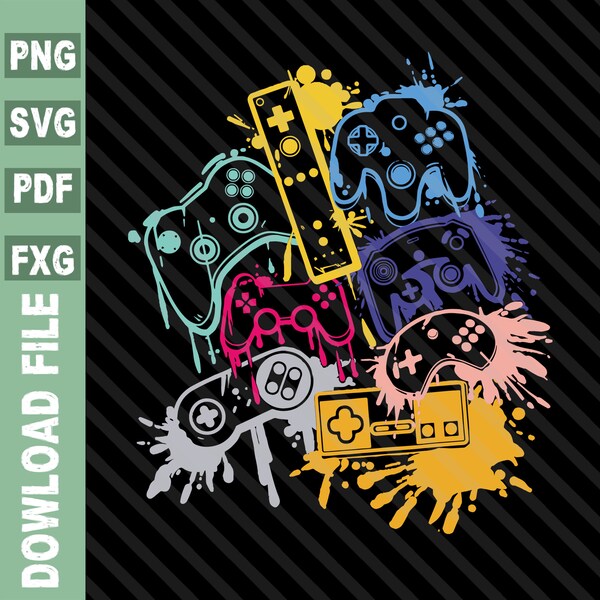 Video Game Svg - Etsy