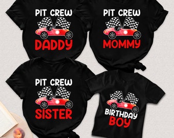 Family Race Car Birthday Shirts, Racecar Birthday Shirt, Two Fast ...