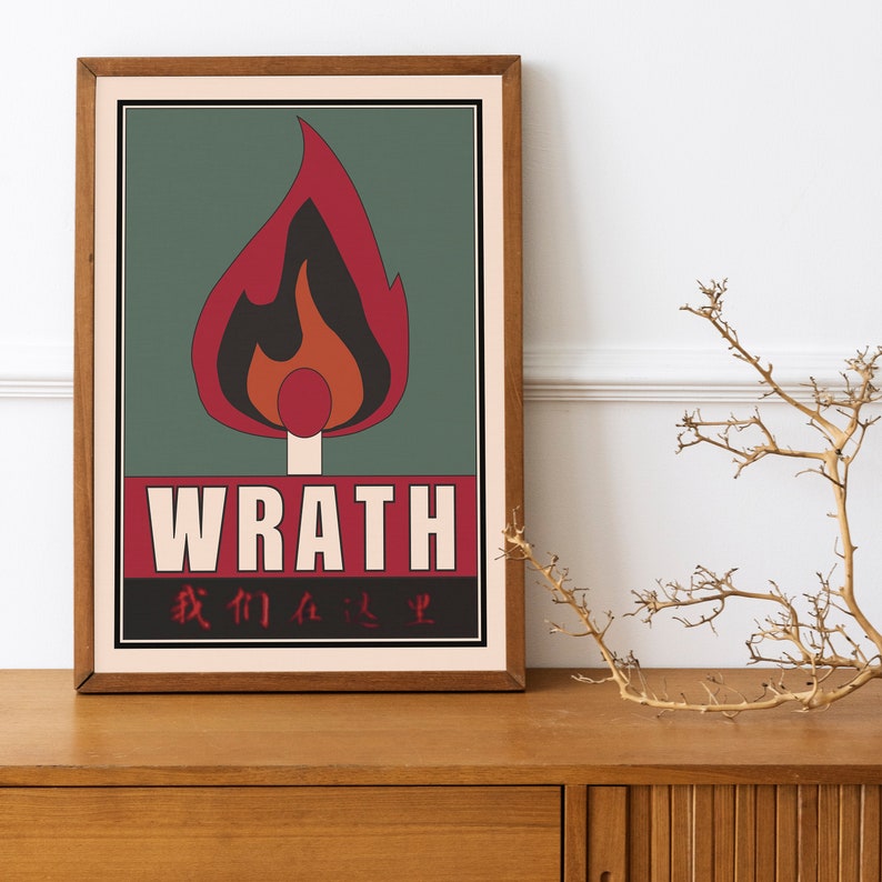 Monsta X Print, Wrath Print, Album Print, Kpop, Type Print, Type Poster ...