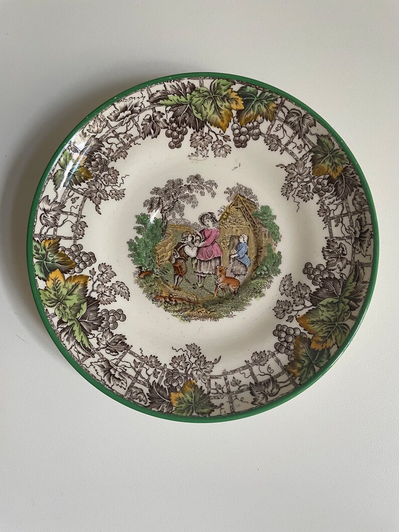 Vintage Copeland Spode’s Byron Saucer - Etsy