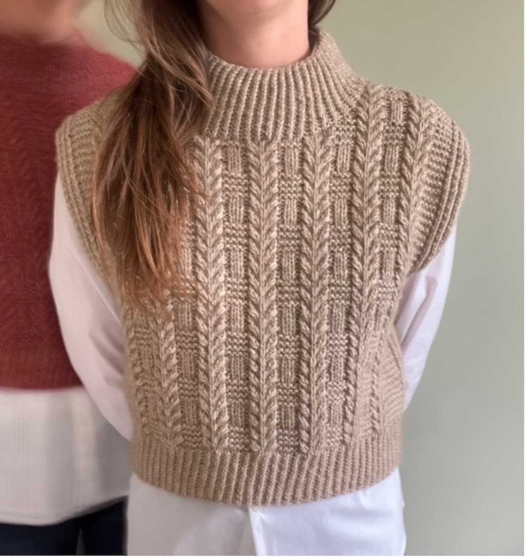 Herbarium Slipover Pattern English - Etsy