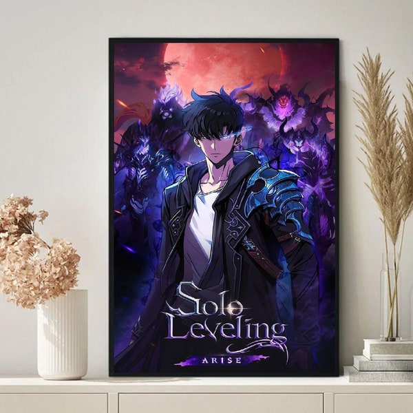 Solo Leveling Wall Poster - Etsy