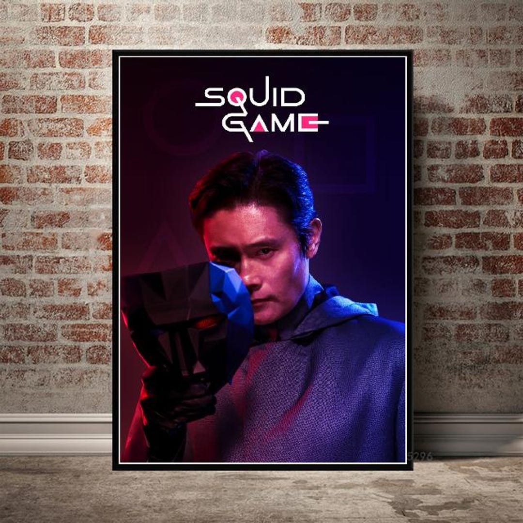 Squid Game Themed Poster, Add a Unique Touch to Your Room,squid Game ...