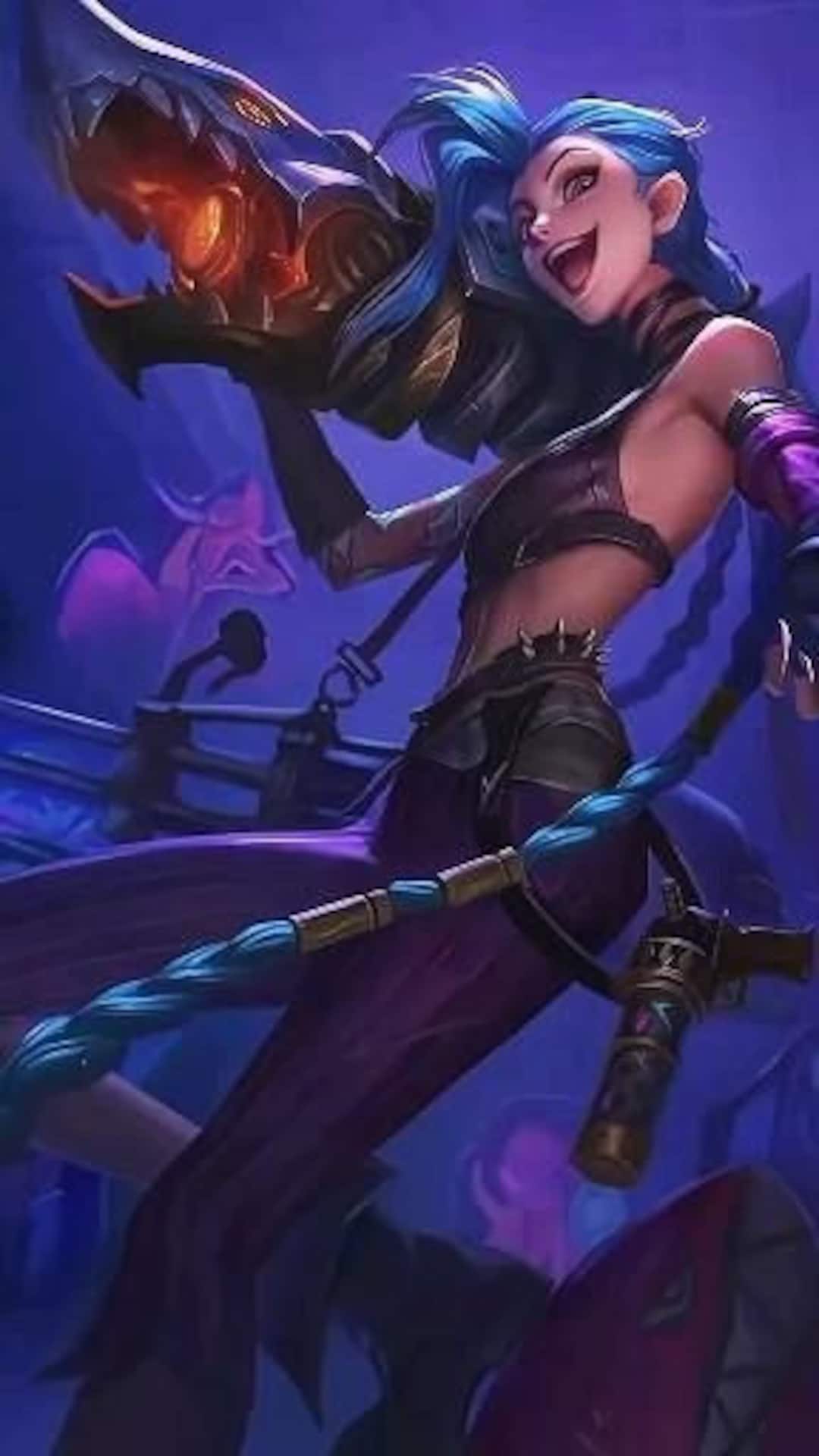 Jinx Poster,anime,anime Poster,personalized Gift,twitch Streamer,video ...