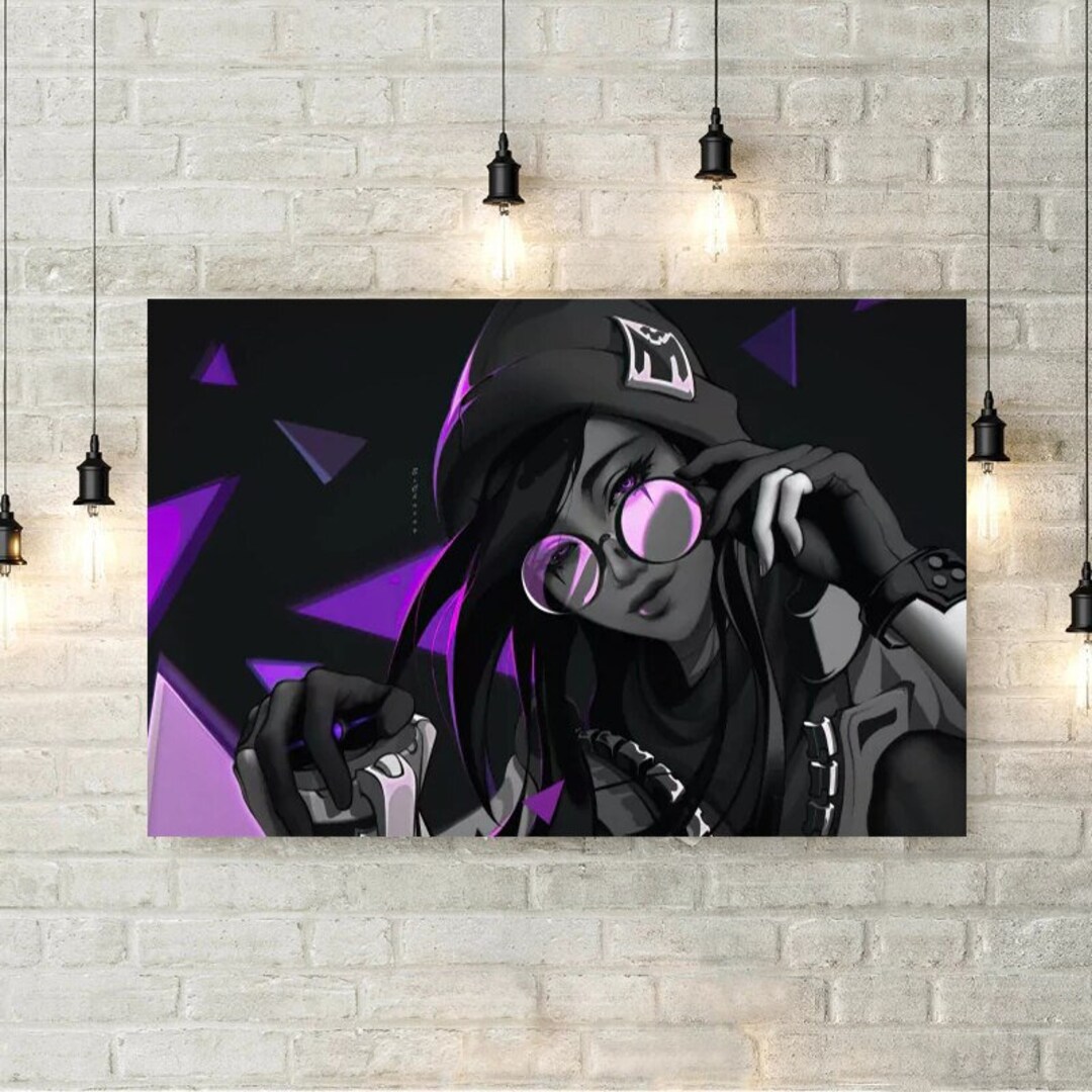 Killjoy Poster,valorant,valorant Poster,personalized Gift,twitch ...